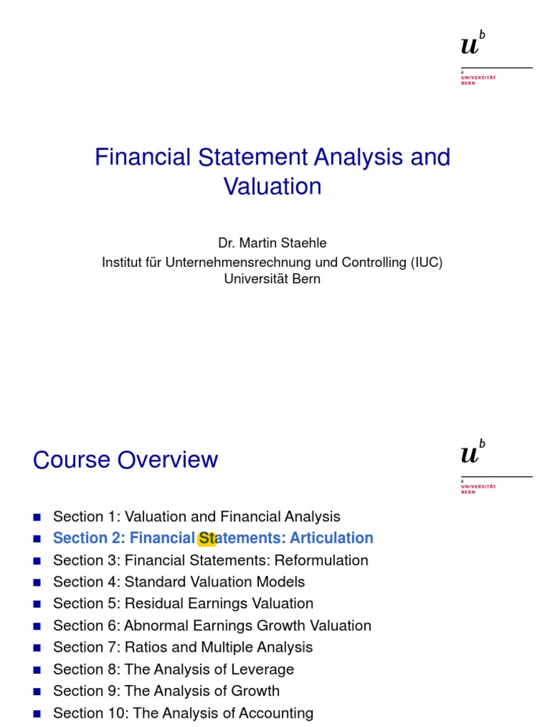 Financial Analysis for Students | PDF | Equity (Finance) | Cash Flow ...