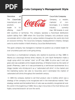 Challenges and Solutions | PDF | Coca Cola | The Coca Cola Company