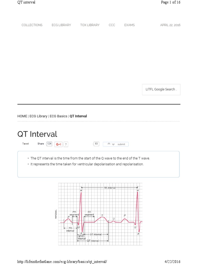Understanding the QT Interval | PDF | Electrocardiography ...