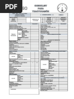 Check List Inspeccion Payloader | PDF | Fabricantes de vehículos de ...