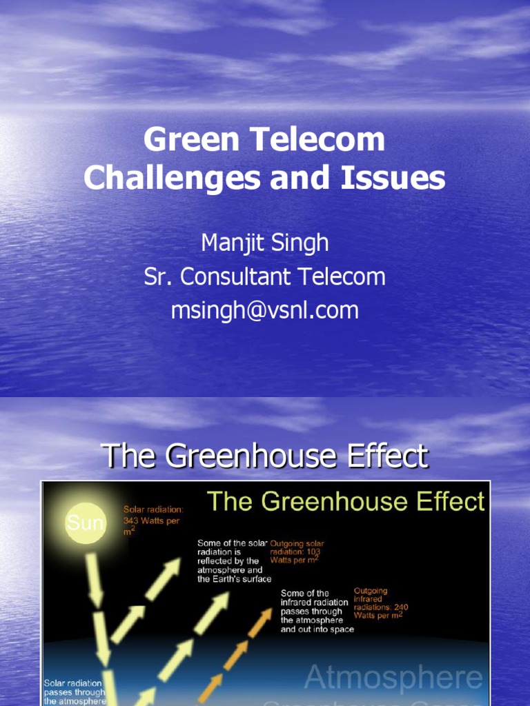 Green Telecom | PDF | Wind Power | Renewable Energy