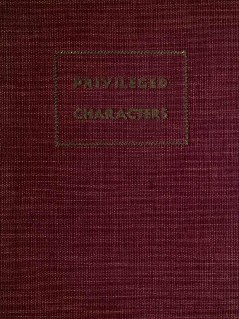 (1935) Privileged Characters: Teapot Dome Scandal | PDF | Elections ...