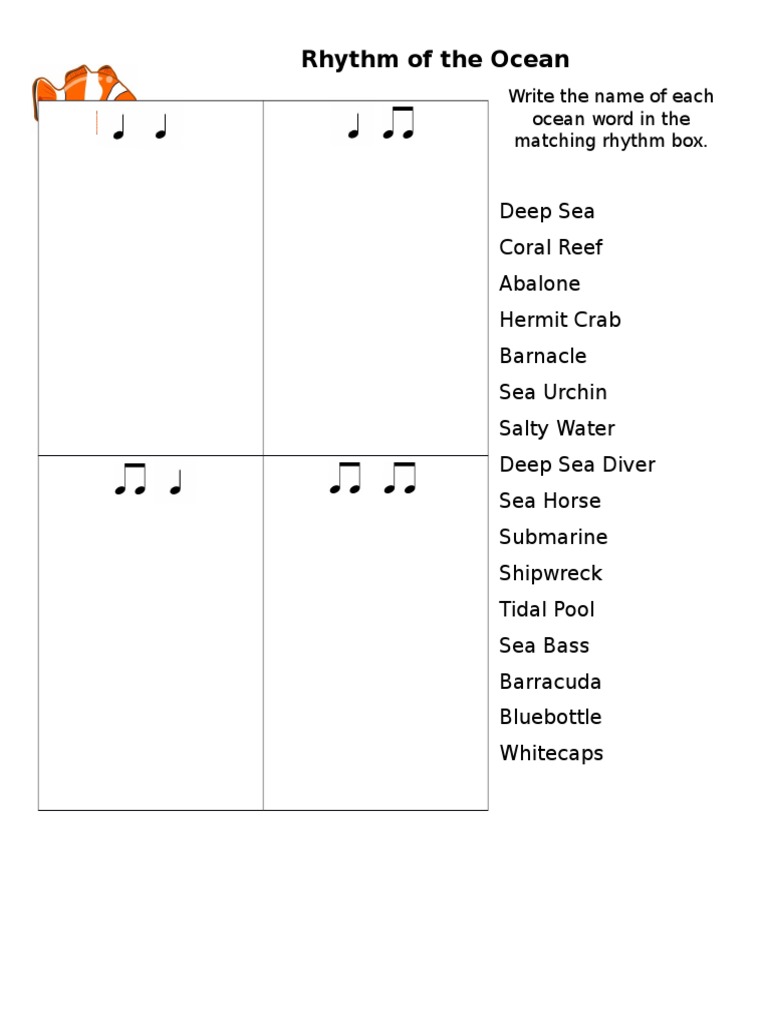 Rhythm of The Ocean | PDF