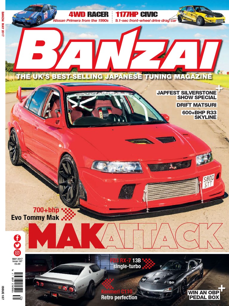 2017-05 - Banzai | PDF | Turbocharger | Car Manufacturers