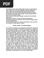 Cartas Abreme Cuando | PDF | Amor