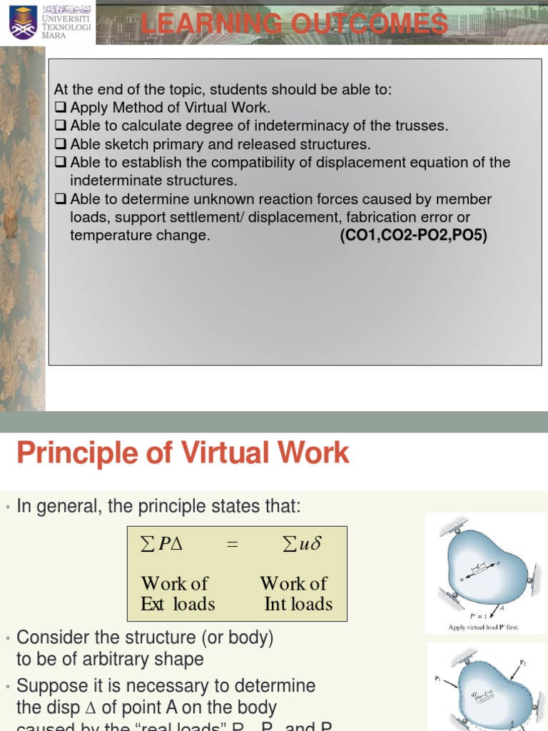 Flexibility Method (Truss and Composite Structure) | Download Free PDF ...
