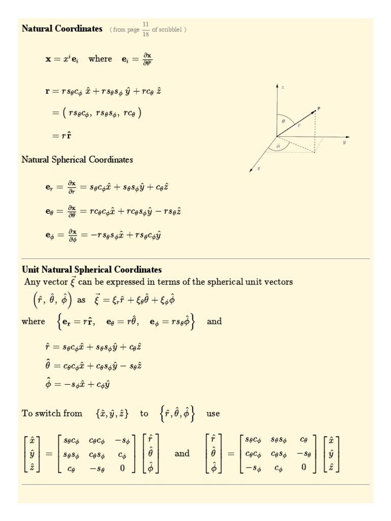 SphericalCoord Gradient | PDF | Gradient | Differential Topology