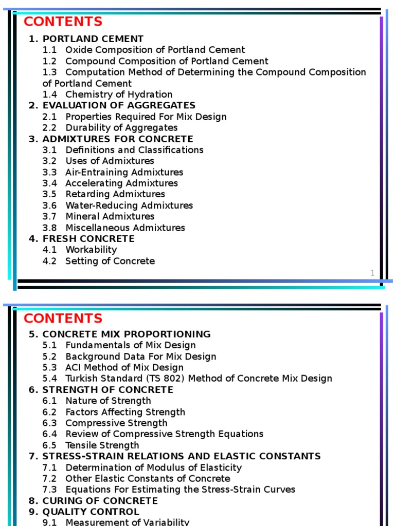 Cement Chemistry | PDF | Concrete | Joining