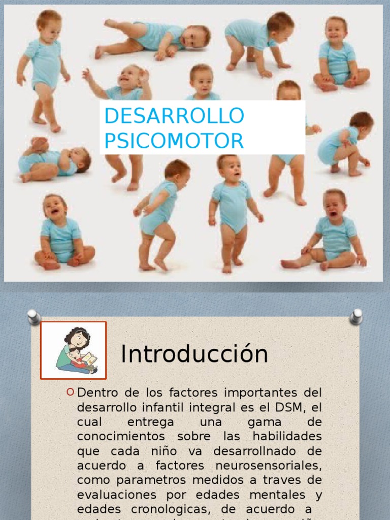 6.-Desarrollo Psicomotor | PDF | Sicología | Conceptos psicologicos