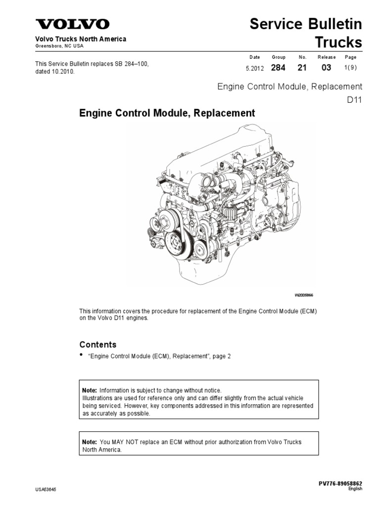 Engine Control Module, Replacement | PDF | Electrical Connector ...
