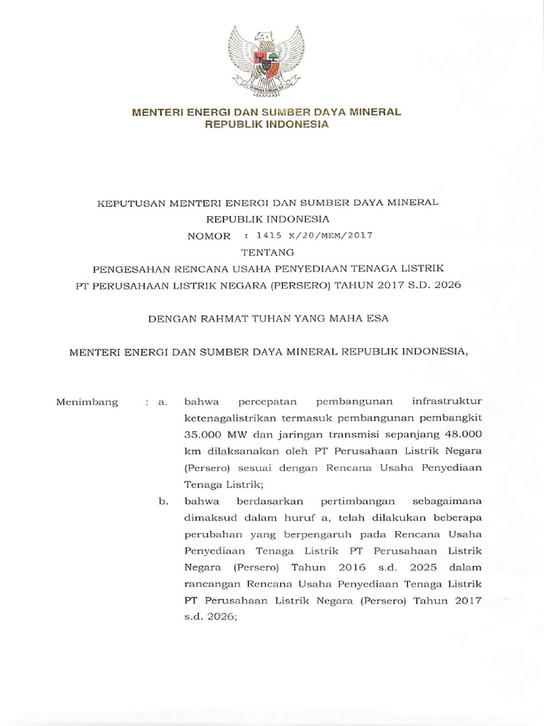 Ruptl PLN 2017-2026 | PDF