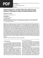 Invisible Terrestrial Entities | PDF | Lens (Optics) | Telescope