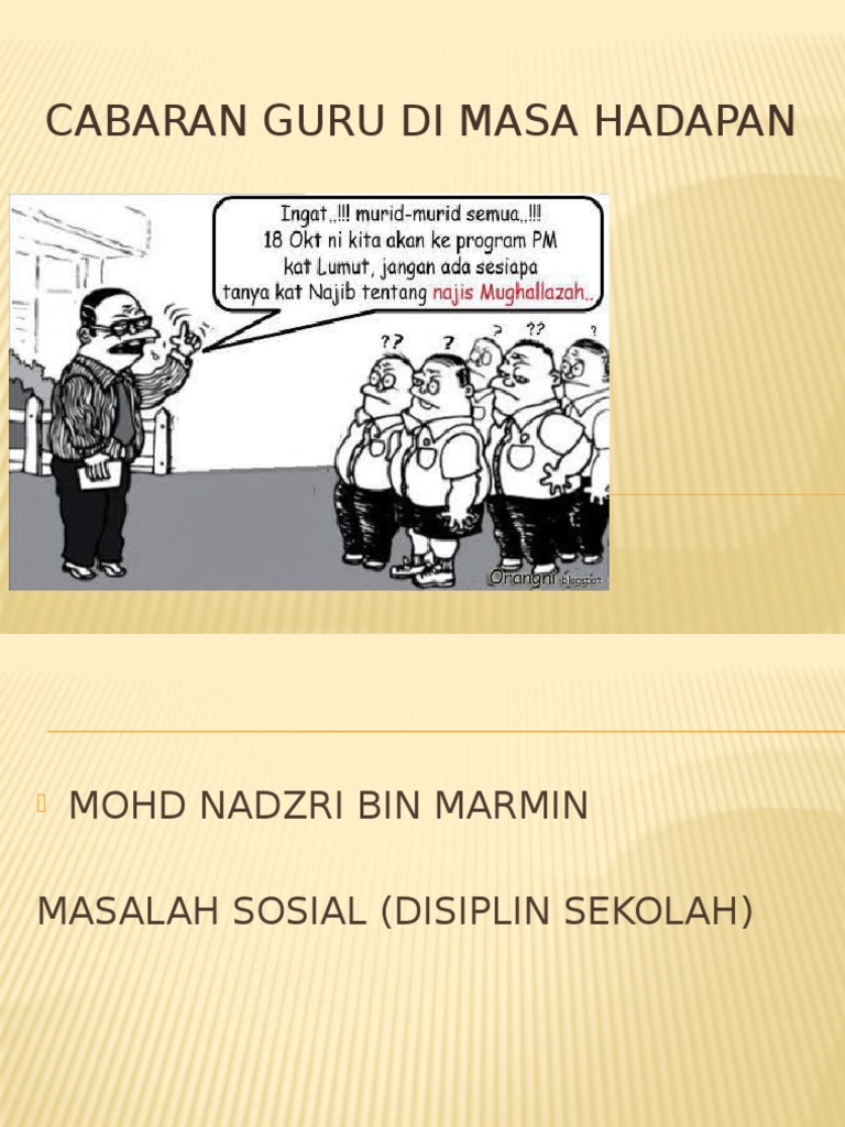 Cabaran Guru Di Masa Hadapan | PDF