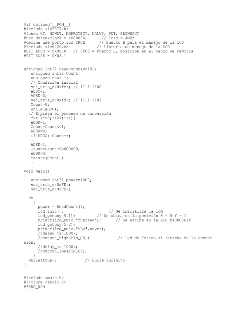 HX711 | PDF | Integer (Computer Science) | Computer Hardware