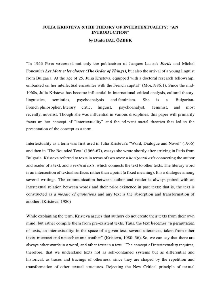 Krist Eva | PDF | Intertextuality | Postmodernism