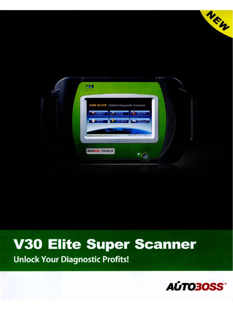 Autoboss v30 Elite | PDF