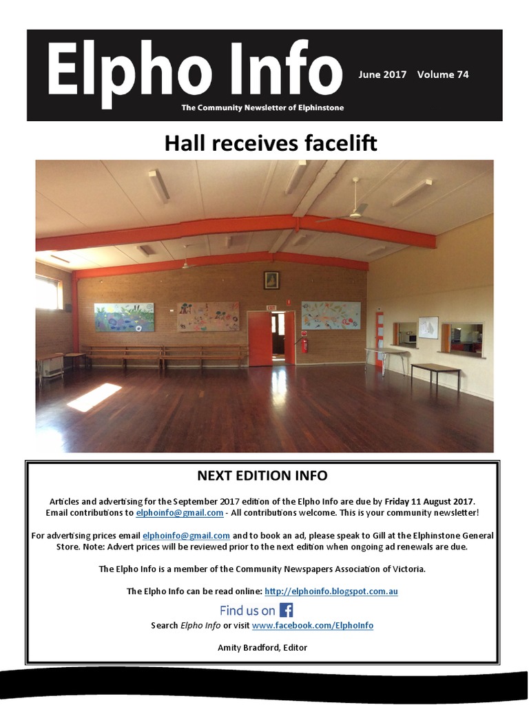 Elpho Info, Vol. 74, June 2017 | PDF | Dressage | Horses