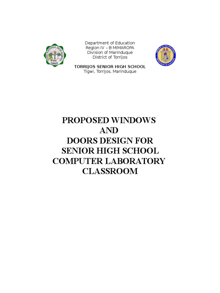 TITLE PAGE For Shs Grills | PDF