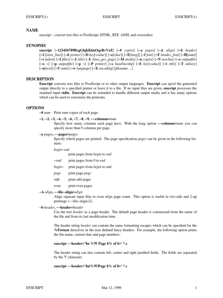 2011 02 Enscript 1 | Download Free PDF | File Format | Ascii