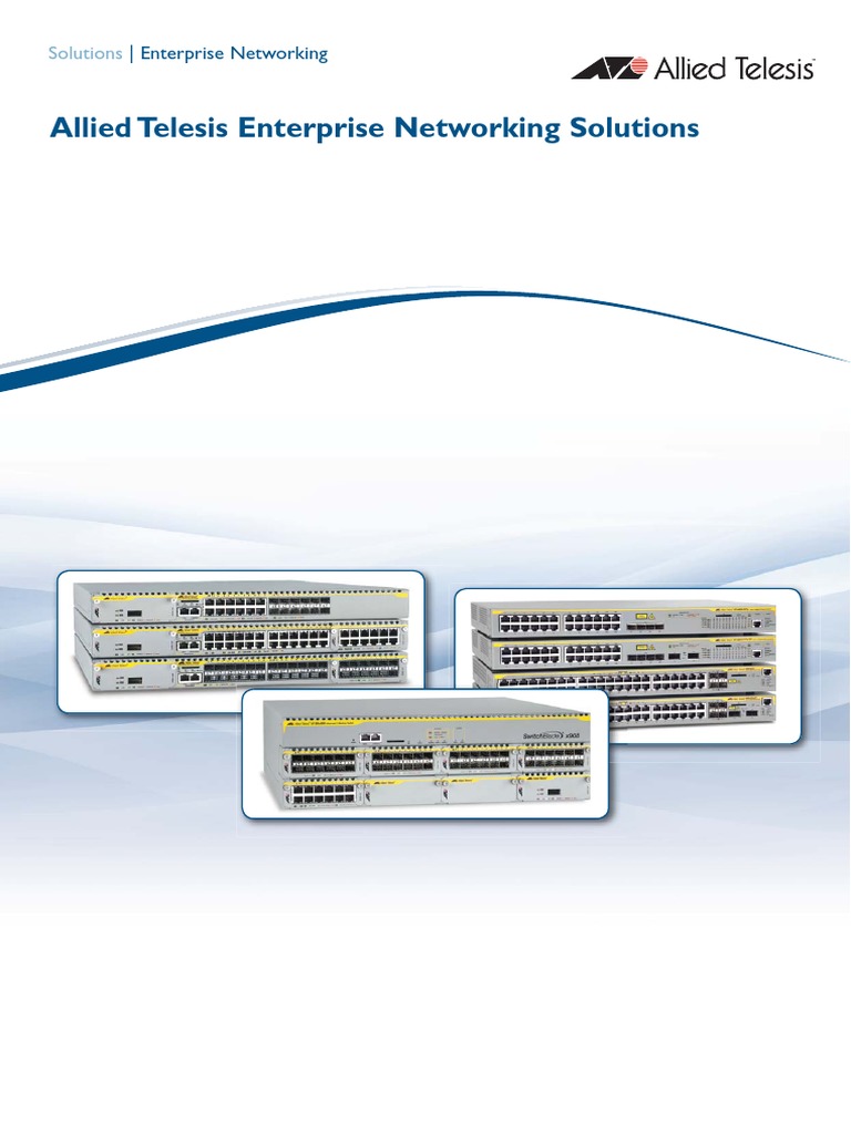 Enterprise Networking Solution | PDF | Quality Of Service | Computer ...