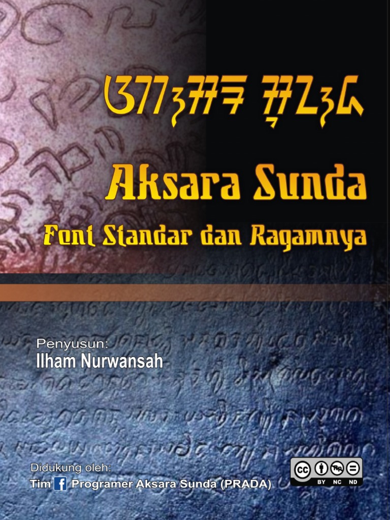 Aksara Sunda (Font Standar Dan Ragamnya) | PDF