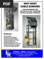 Skip Hoists: Section | PDF | Loader (Equipment) | Elevator