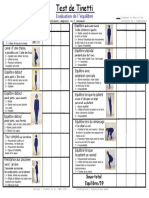 Test Tinetti PDF | PDF