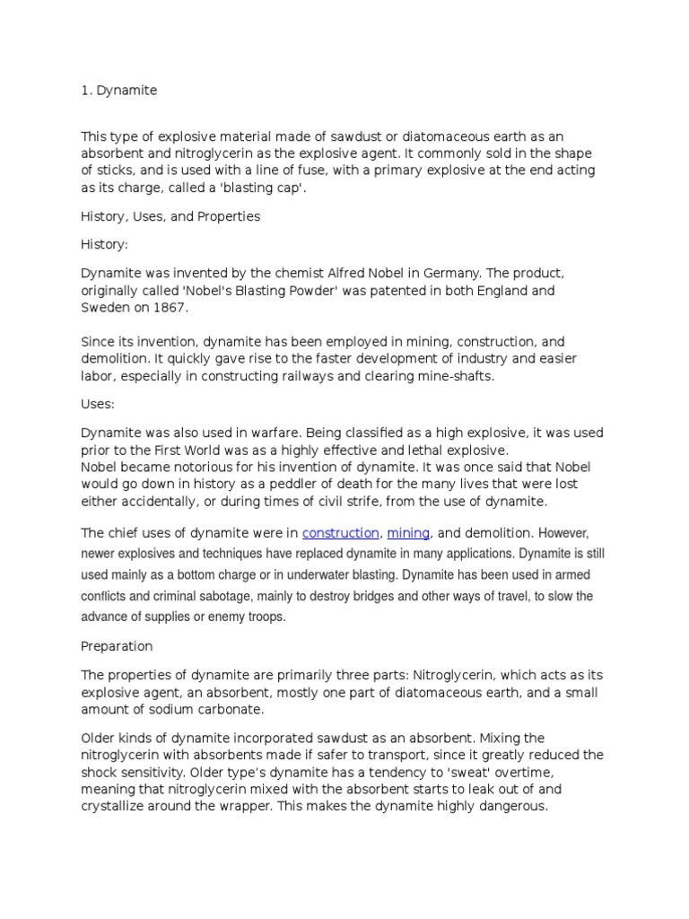 Exeplosive | PDF | Explosive Material | Explosion