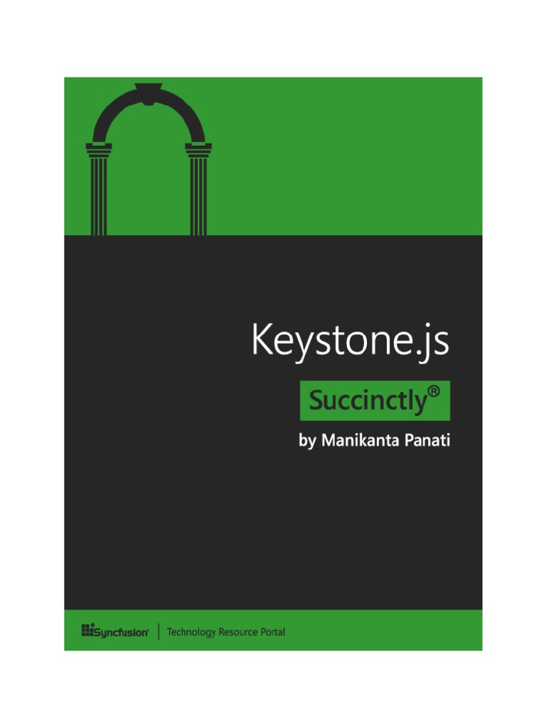 Keystonejs Succinctly | Download Free PDF | Mongo Db | Java Script