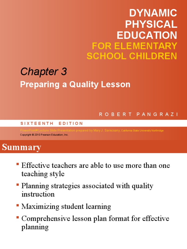 Dynamic Physical Education | PDF | Learning | Teachers