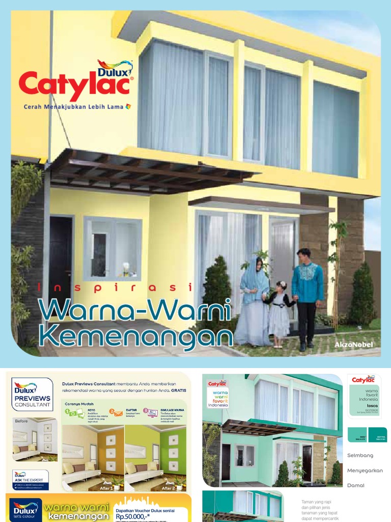 Katalog Warna Cat Catylac Terbaru | PDF