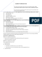 Shelter Verification and Household Info Form | PDF | Fuels | Landlord