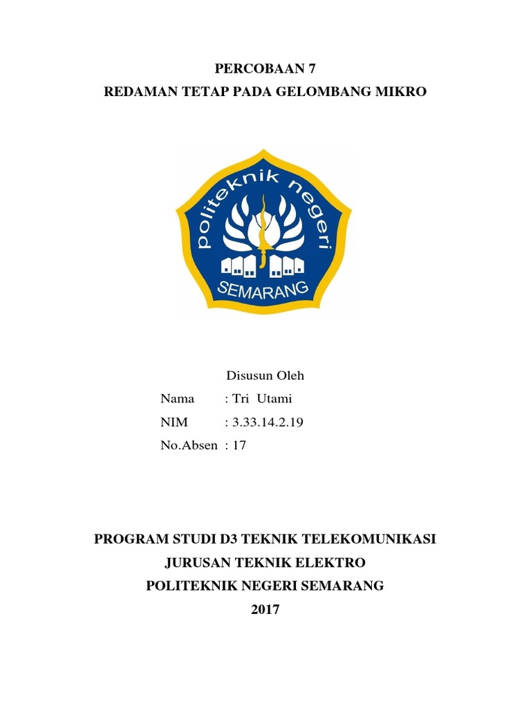 Redaman Gelombang Mikro dan Osilato | PDF