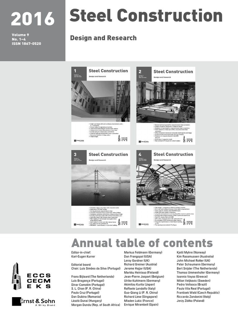 2017-Steel Construction | PDF | Beam (Structure) | Buckling