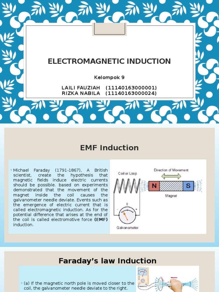 Electromagnetic Induction Ppt | Electromagnetic Induction | Inductance