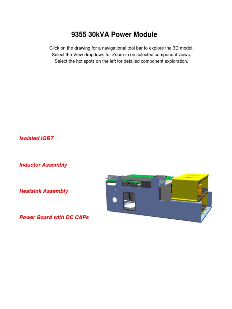 9355 3D Power Module | PDF