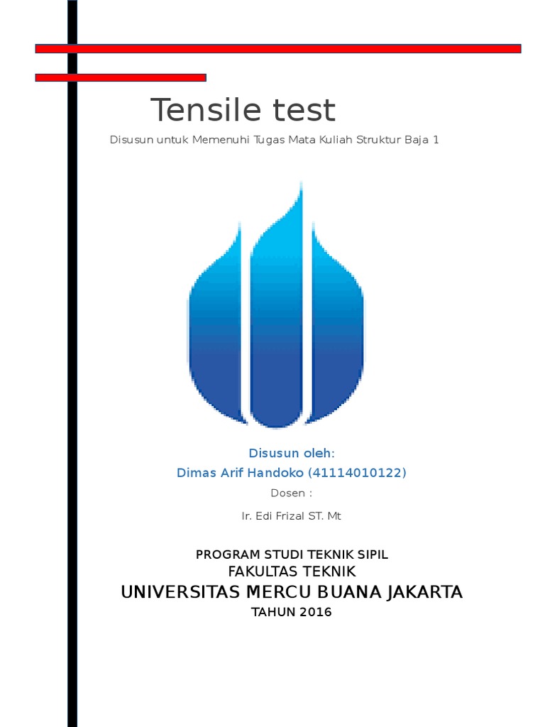 Tensile Test | PDF