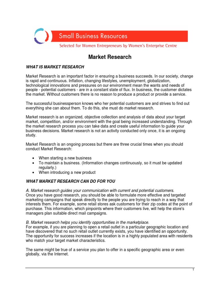 Market Research | PDF | Survey Methodology | Marketing Research