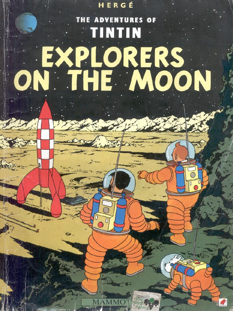 Tintin and the Explorers on the Moon.pdf | Satirical Comics | Literary ...