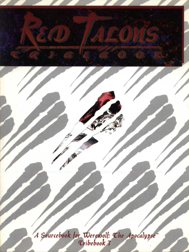 WOD - Werewolf - The Apocalypse - Tribebook - Red Talons | PDF