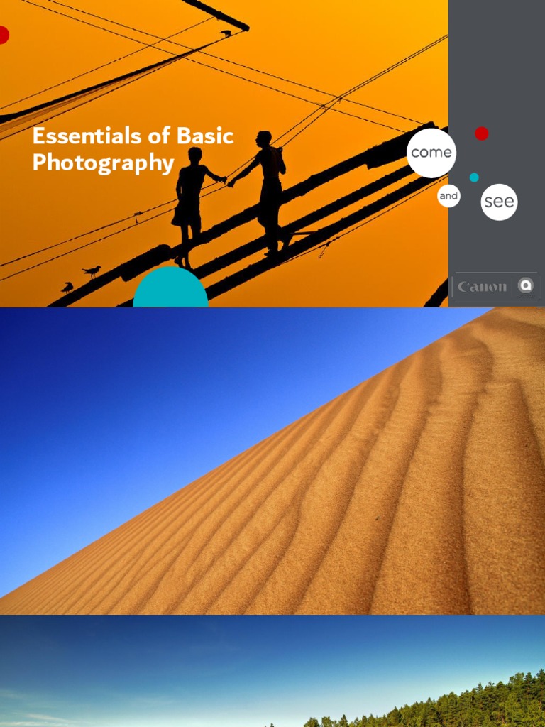 Canon Academy Essentials of Basic Photography | PDF | Digital Single ...