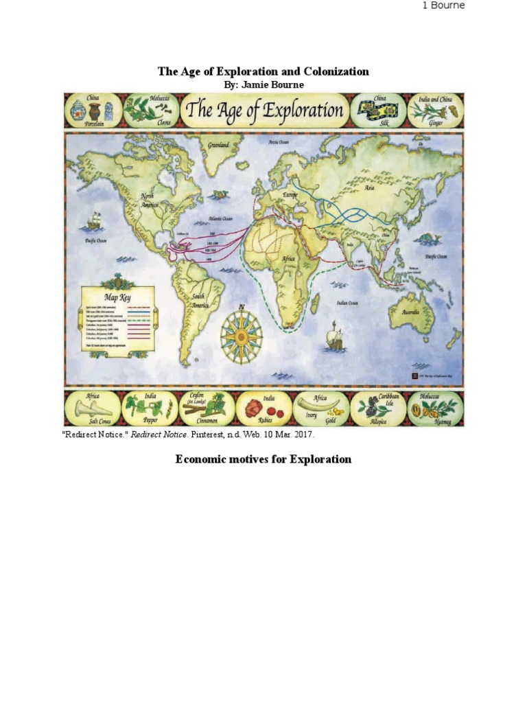 The Age of Exploration and Colonization: By: Jamie Bourne | PDF ...