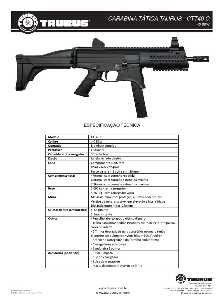 ctt40_c_port_06-2014 | Arma | Armas Pessoais
