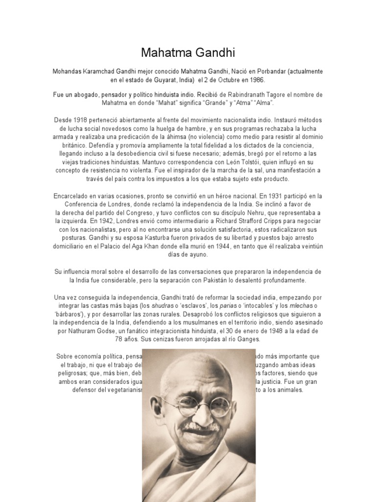Mahatma Gandhi | Mahatma Gandhi | Política | Prueba gratuita de 30 días ...