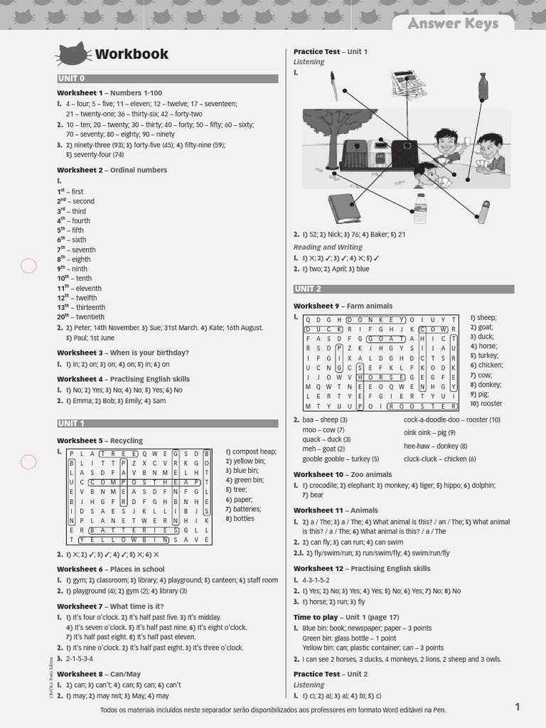 Lr4 Answer Key | PDF | Nature | Foods