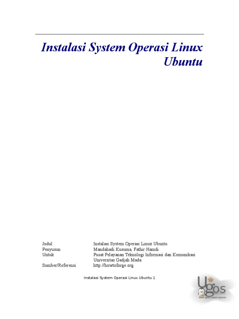 Modul Instalasi Ubuntu+Alternate | PDF