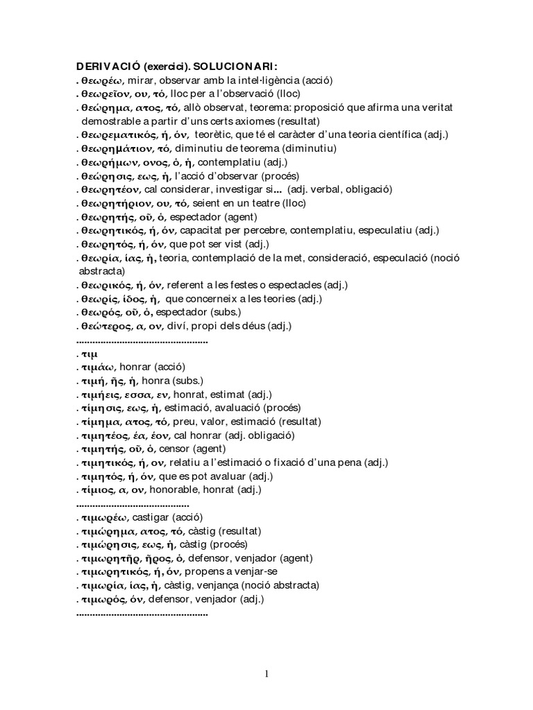 Derivació Exercici Solucionari | PDF