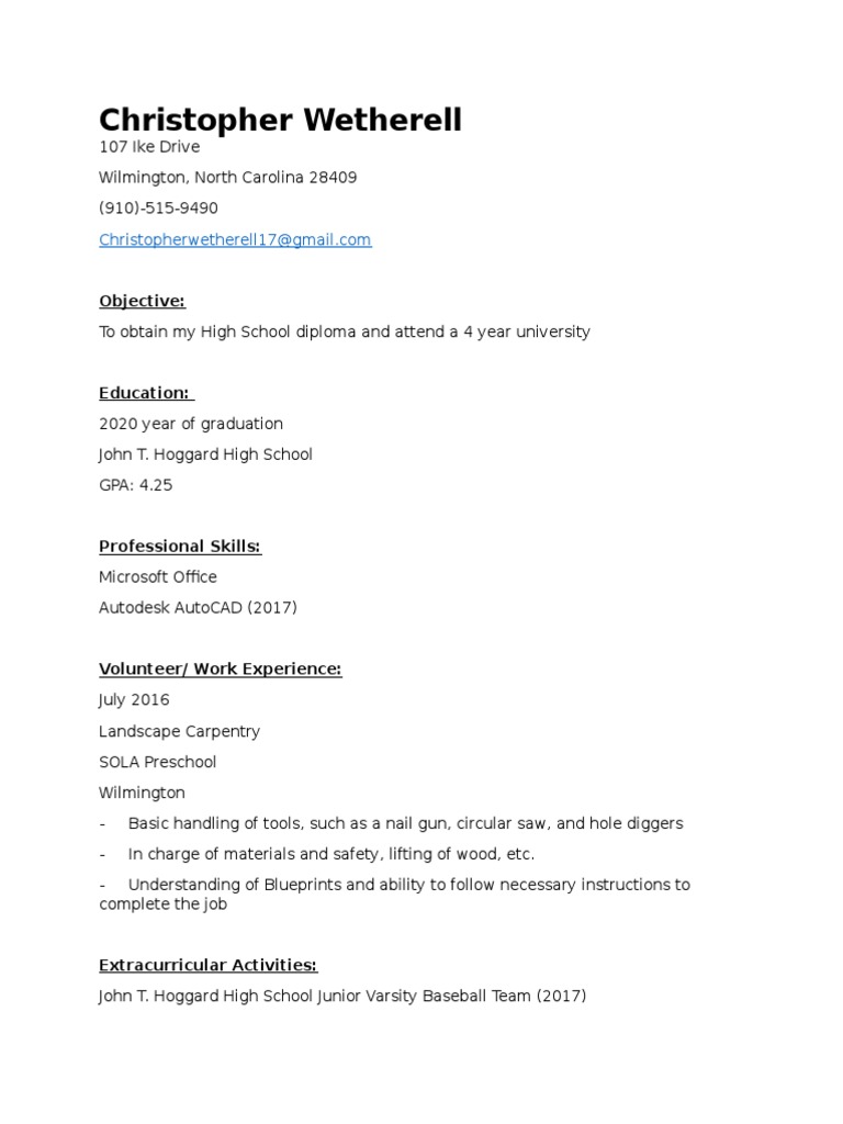 Chris Resume | PDF | Career & Growth | Business