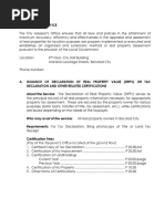 Sample Tax Declaration for Real Property | PDF | Taxes | Public Finance