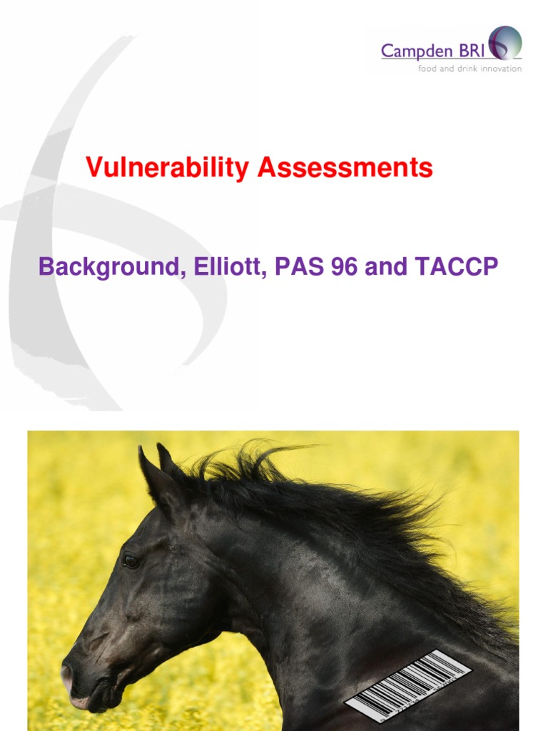 Taccp Presentation PDF | PDF | Vulnerability | Supply Chain